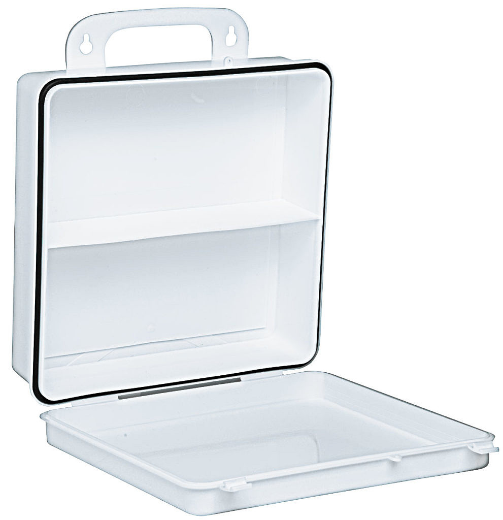 Empty Plastic First Aid Kit Box - 24 Unit