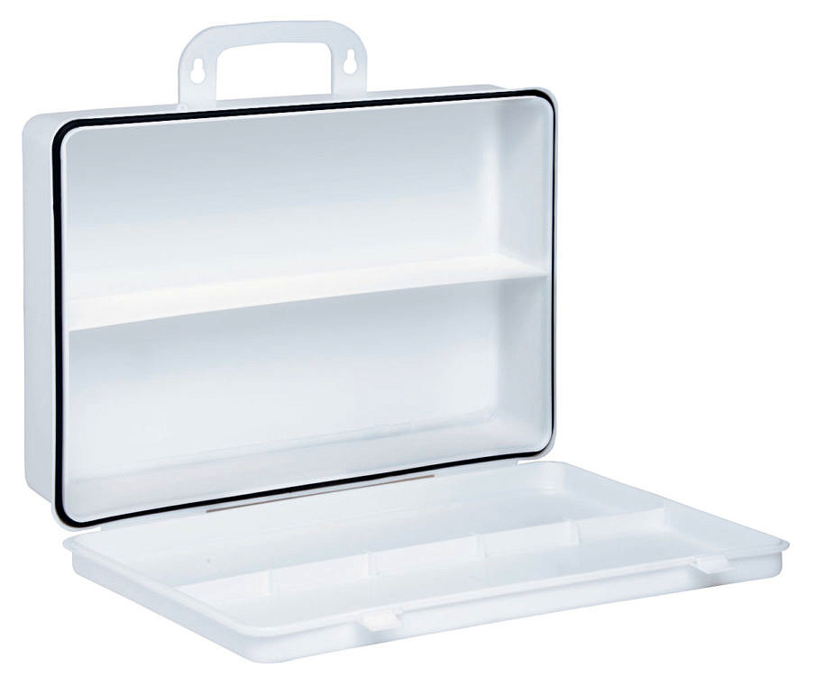 Empty Plastic First Aid Kit Box - 36 Unit