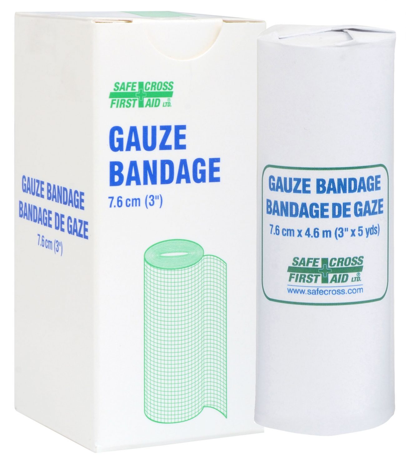 Buy Gauze Bandage Roll - 7.6cm from Canada