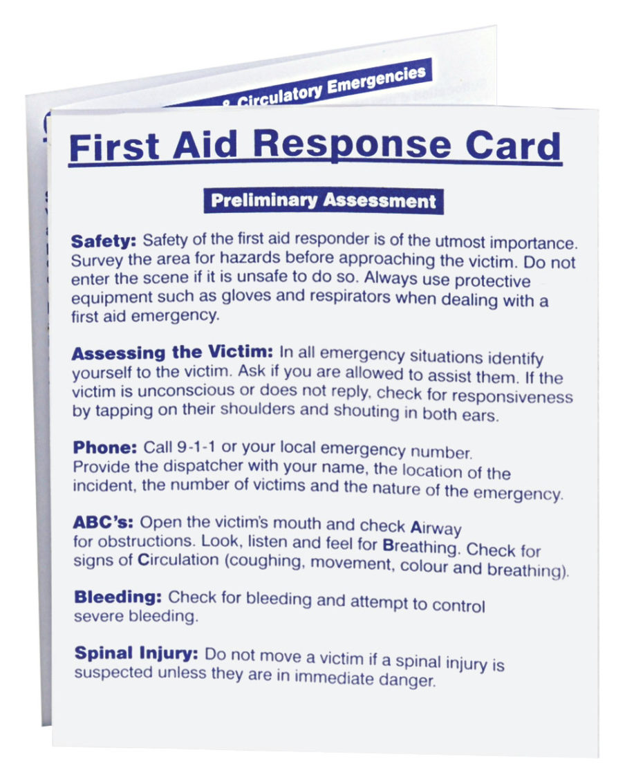 Manuals & Accident Record Books | First Aid Canada