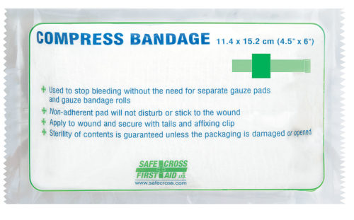 Compress (Pressure) Bandages | First Aid Canada