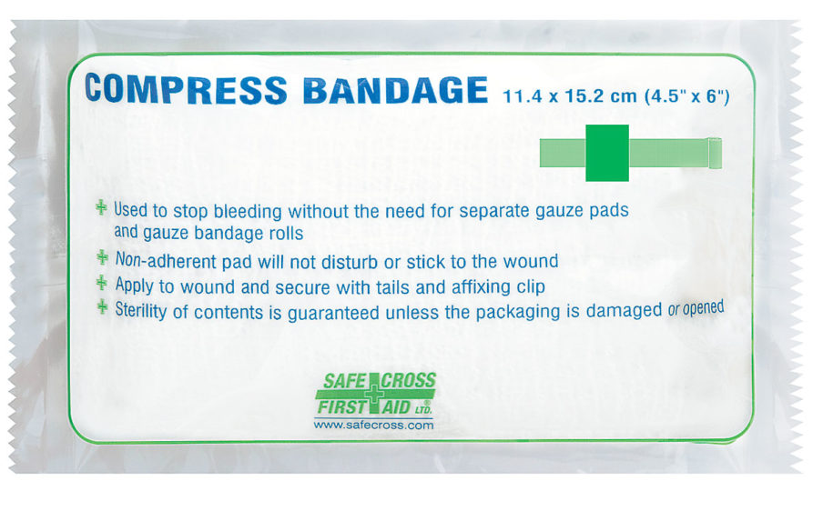 Compress (Pressure) Bandages | First Aid Canada