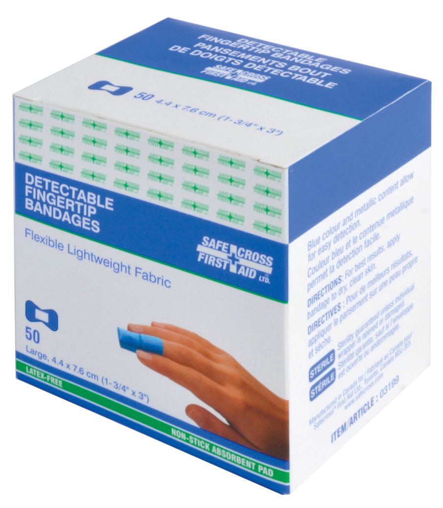 Buy Fingertip - Fabric Detectable Bandages from Canada