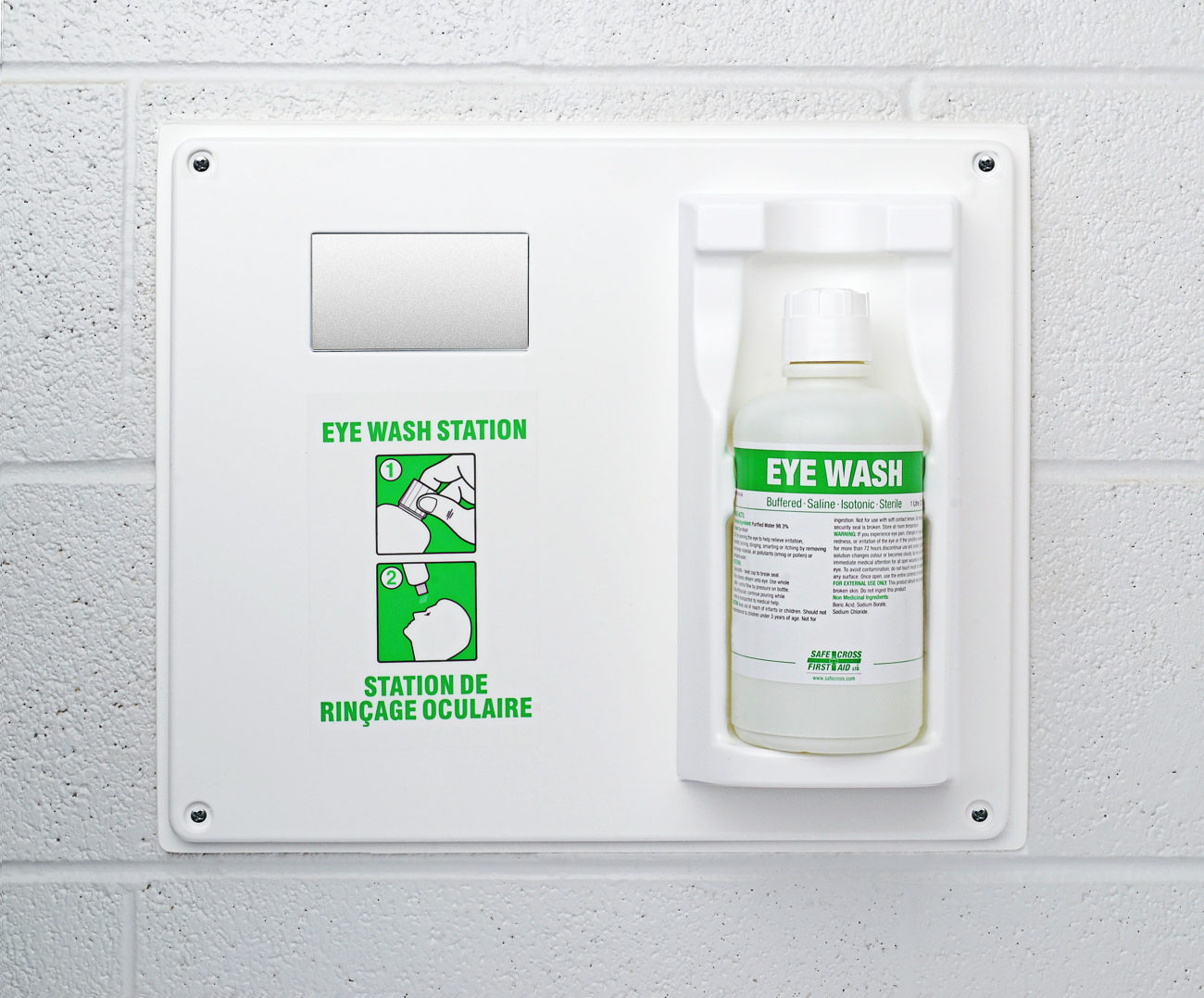 Buy Eye Wash Station w/1 x 1L Eye Wash from Canada