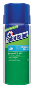 Solarcaine First Aid Lidocaine Spray