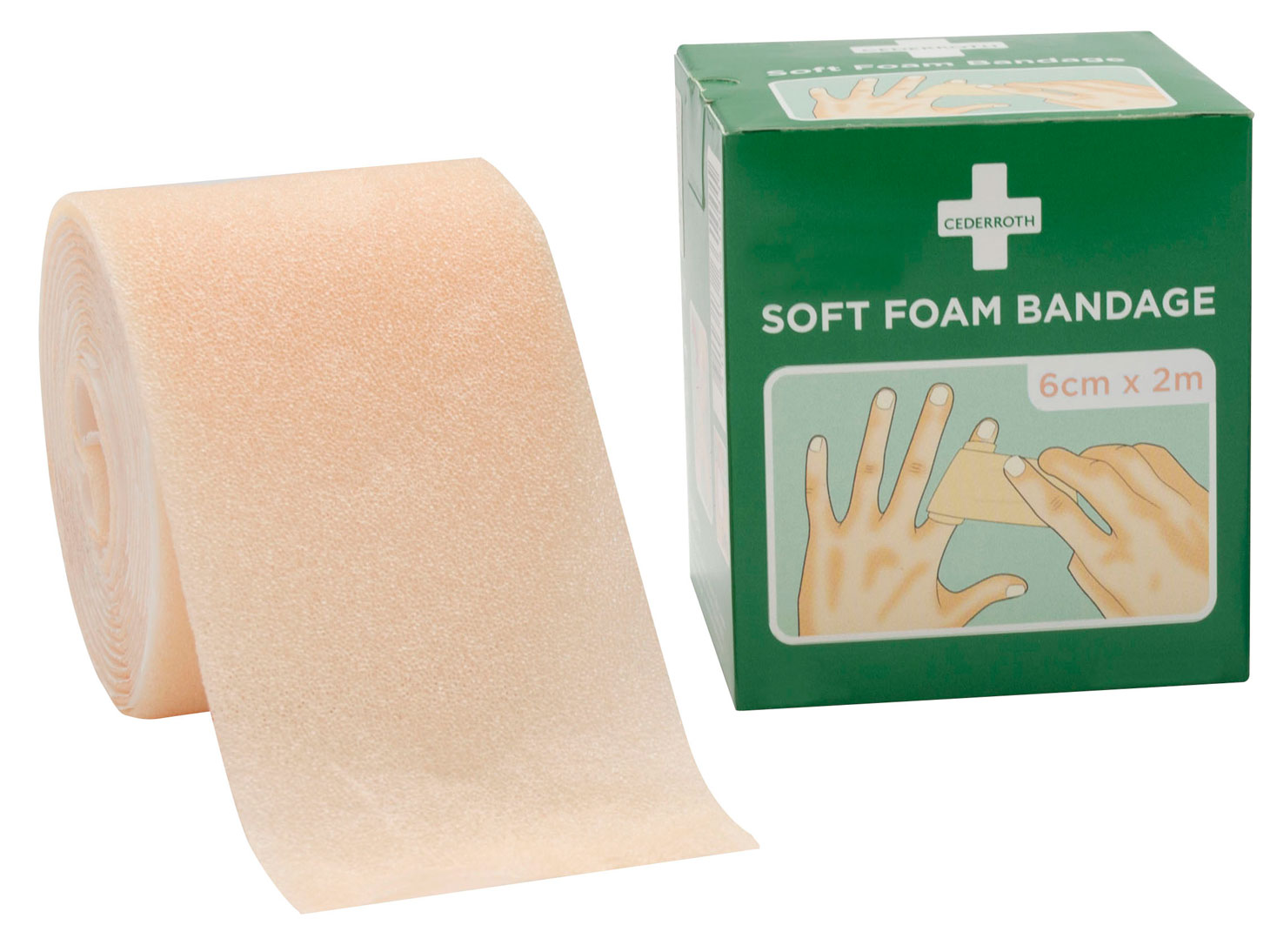Buy Cederroth Soft Form Bandage - 6cm x 2m from Canada