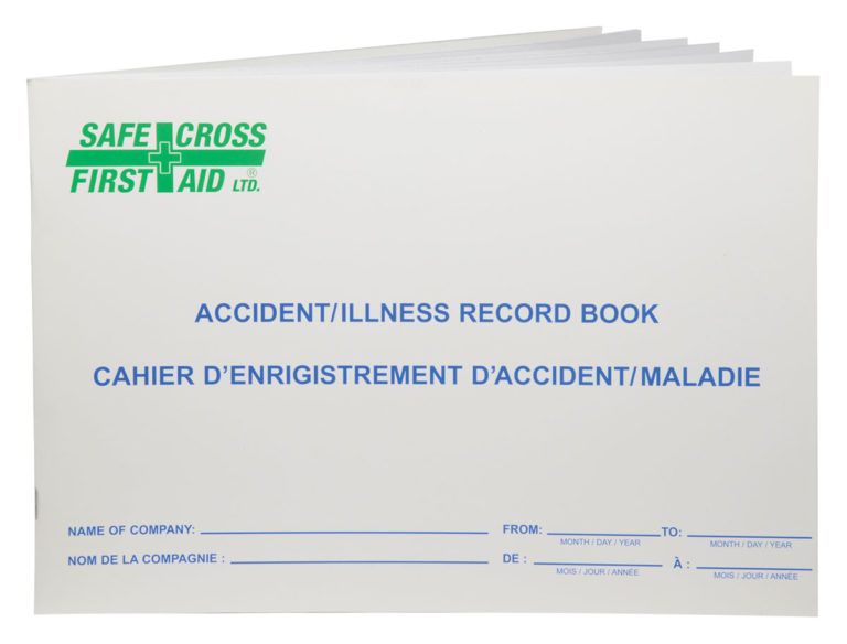 Manuals & Accident Record Books | First Aid Canada