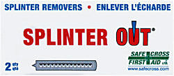 Splinter Out Splinter Removers