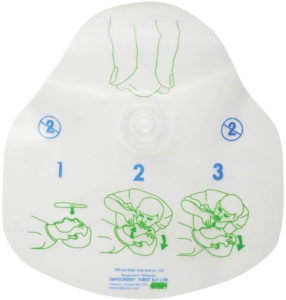 CPR Face Shield w/One-Way Filtered Valve - FirstAidCanada.com