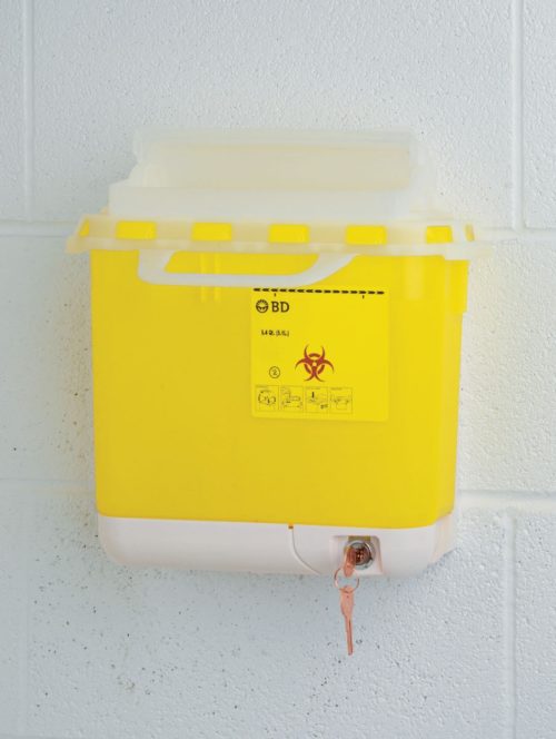 Buy Sharps Biohazard Collector - 5.1L from Canada