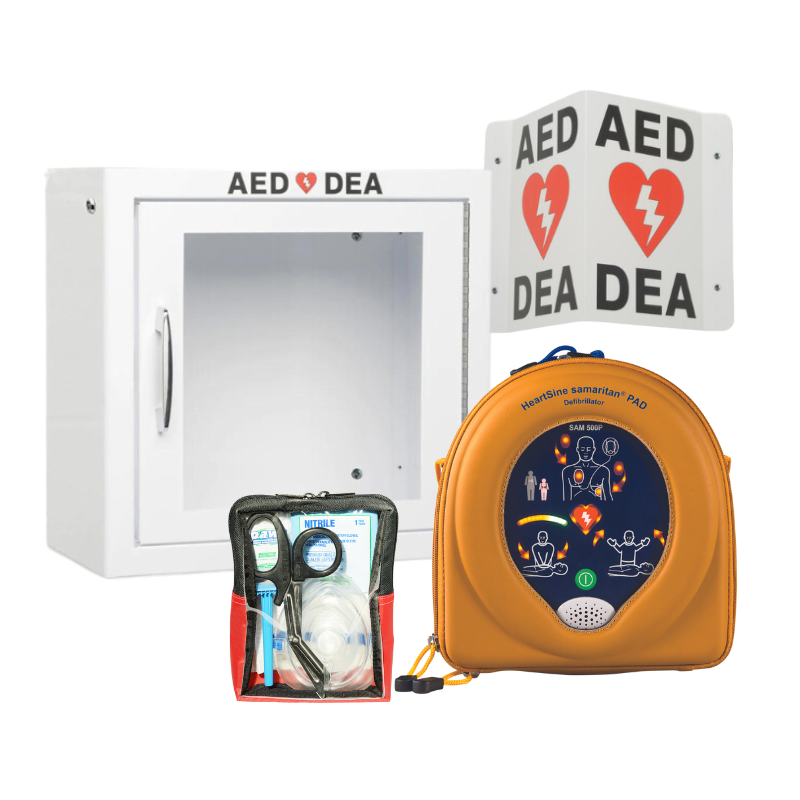 HeartSine Samaritan 500P AED Complete Package